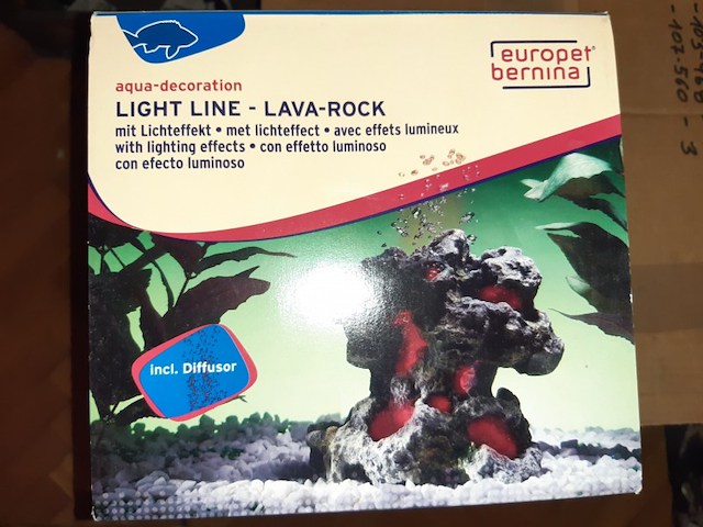 Svetleća dekoracija - Lava Rock