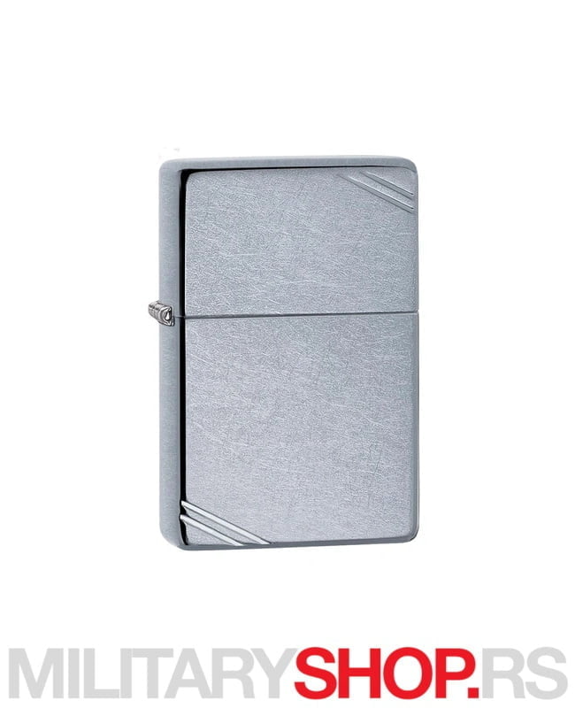 Zippo Street Chrome With Slashes Upaljač