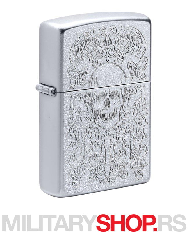 Zippo FD21 Skull Design 49571