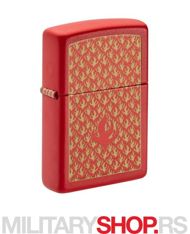 Zippo crveni Flame Design upaljač 49573