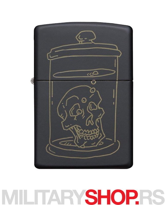 Zippo upaljač FD21 crtež lobanje