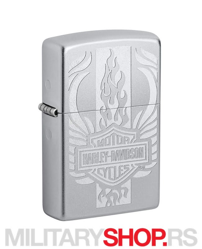 Zippo Upaljač Harley Davidson® Silver Laser
Zippo Upaljač Harley Davidson® Silver Laser