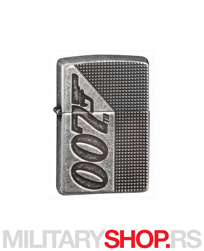 James Bond Zippo upaljač pištolj logo