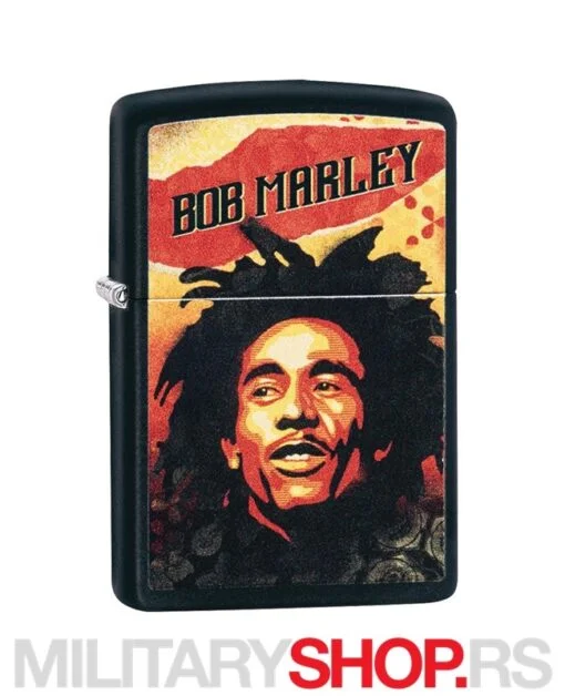 Balck Mate Zippo Upaljač Bob Marley
