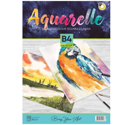 Aquarelle blok 180g 24,5×34,5/20L 740.220