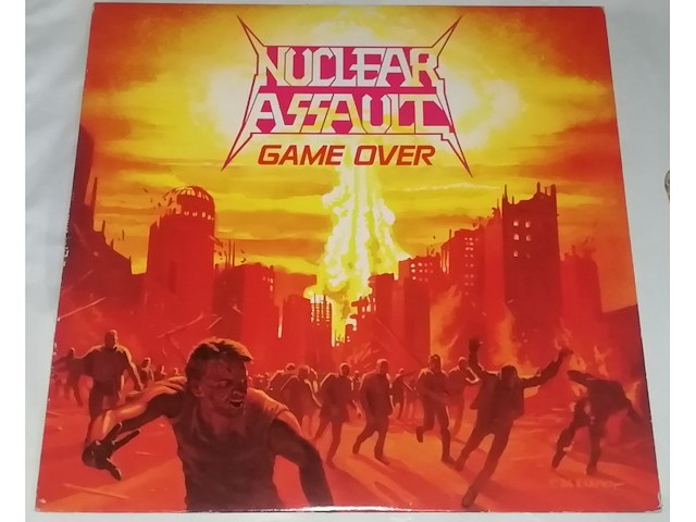 Nuclear Assault ‎– Game Over (LP), CANADA PRESS