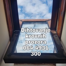 Krovni prozori dihtovanje popravka