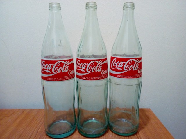 Coca Cola Coke, stara staklena flaša 1L