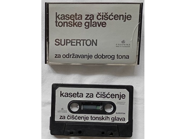 Kaseta za ciscenje tonske glave Superton Galenika