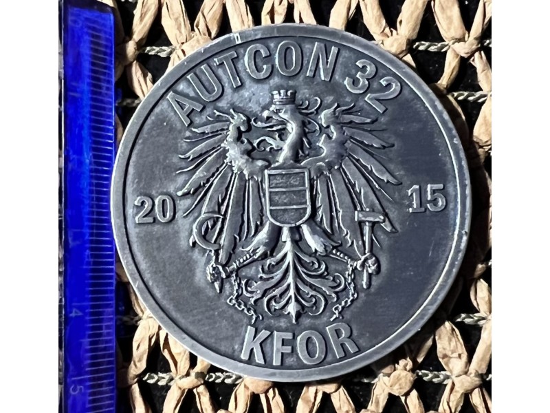 KFOR NATO plaketa