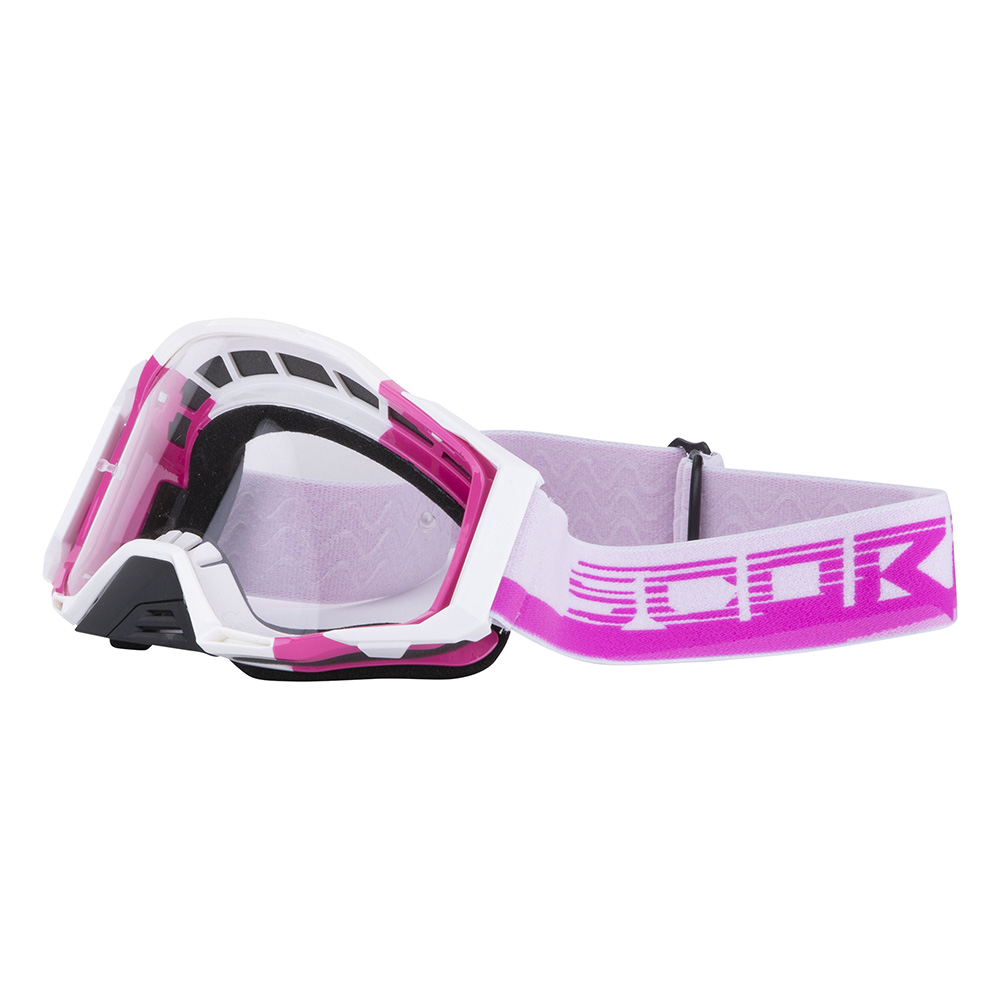 GOGGLE E21 Pink White naocare