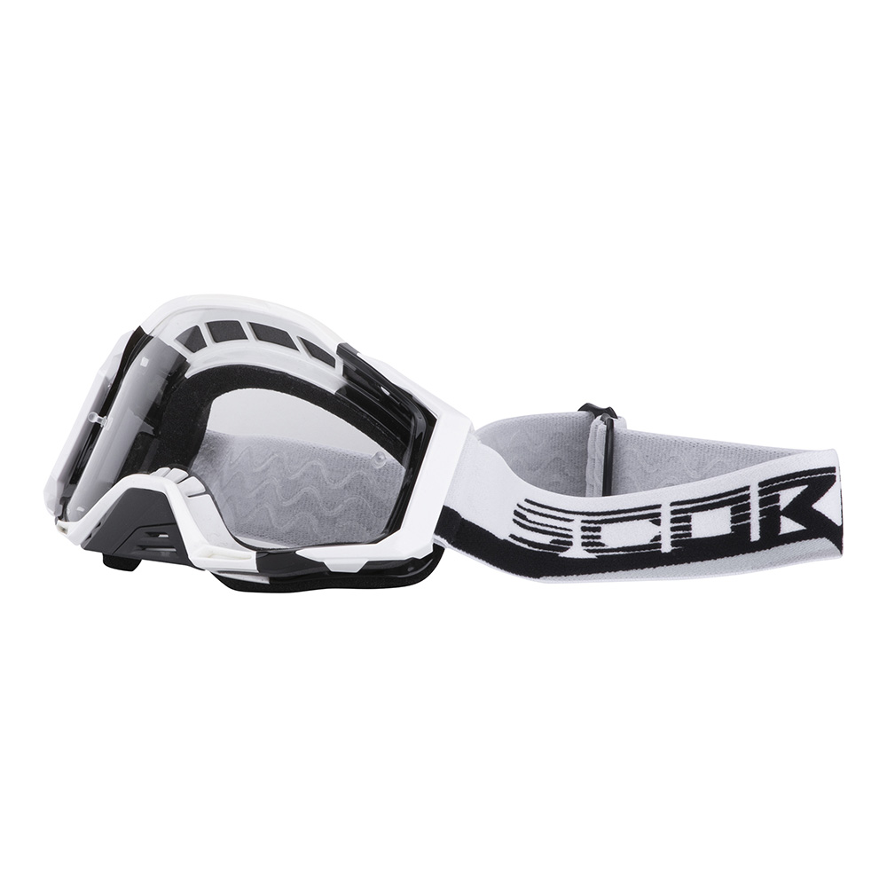 GOGGLE E21 White Black naocare