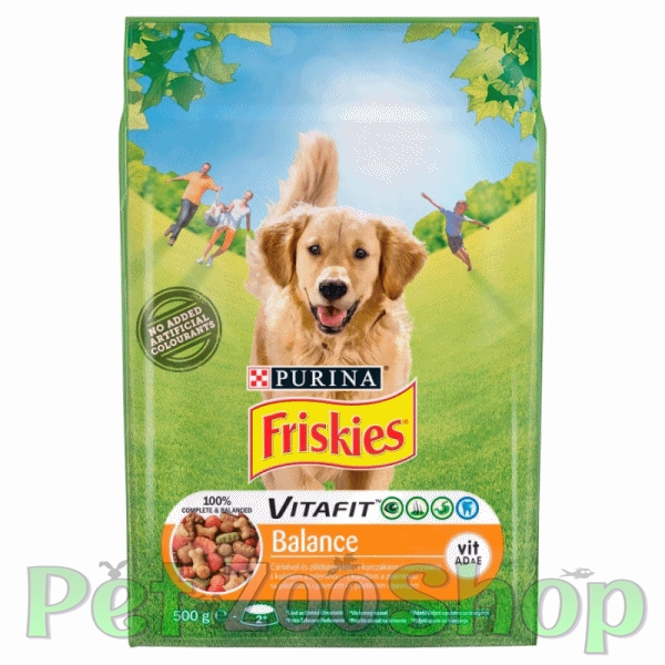 Friskies Balance Hrana za odrasle Pse, Piletina i Povrće