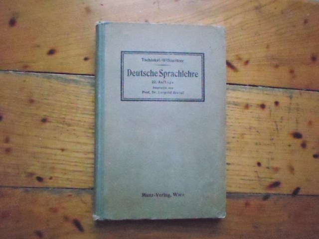 LEOPOLD BRANDL - DEUTSCHE SPRACHLEHRE FUR MITTELSCHULEN