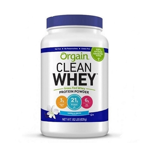 Orgain Whey protein u prahu, vanila 828g