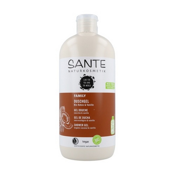 SANTE FAMILY GEL ZA TUŠIRANJE KOKOS I VANILA 500ML