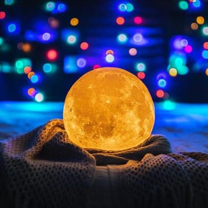 Mesec Lampa nova 3D Sobna Lampa Moon Lamp Akcija