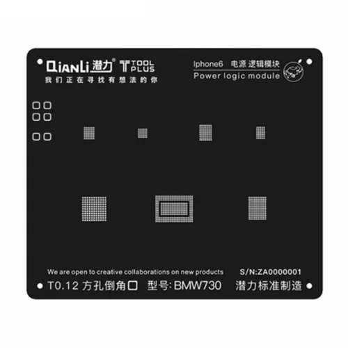 BGA sito Qianli ToolPlus 3D iBlack Power Logic modul za iPhone 6G BMW730