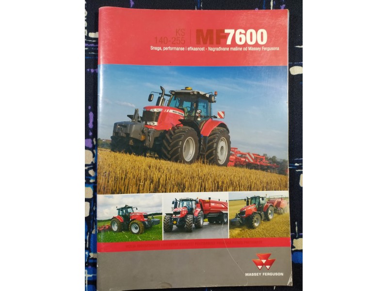 Massey Ferguson 7600 (Katalog/brosura)
