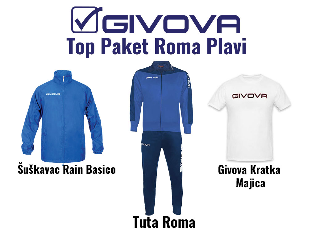 Givova – Top Box – Roma- Plavi
