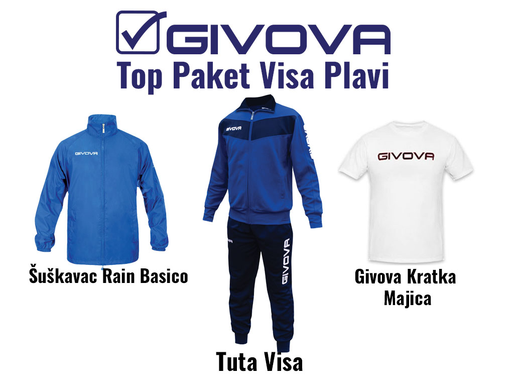 Givova – Top Box – Visa – Plavi
