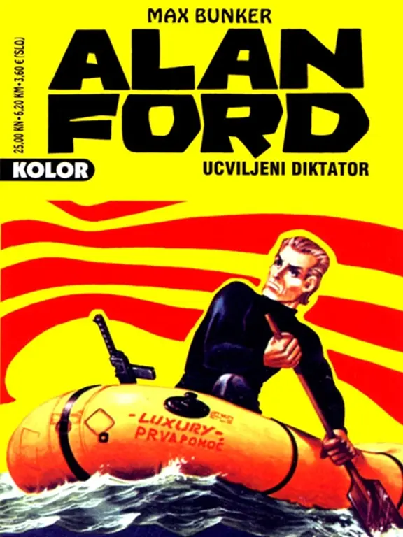 Alan Ford ALAN FORD 7 - UCVILJENI DIKTATOR