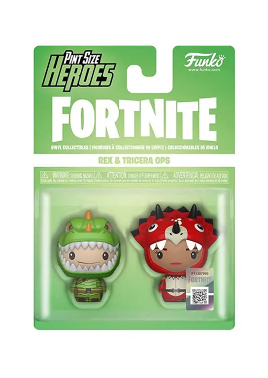 Funko Figura Fortnite Pint Size Heroes Rex & Tricera Ops (037347)