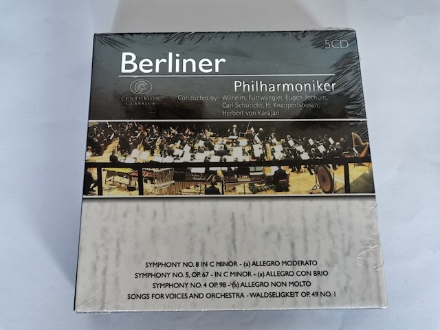 CD - Berliner Philharmoniker - 5*CD (Novo)