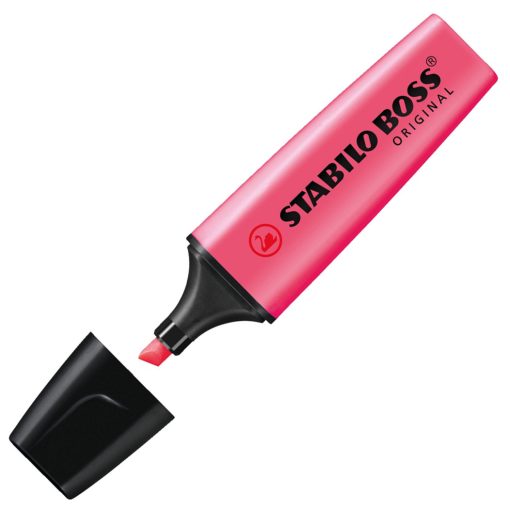 Tekst marker Signir BOSS Pink 70/56, Stabilo