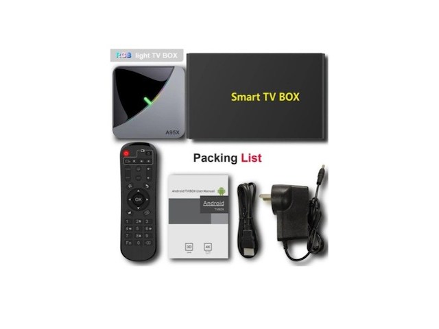 Android tv boks - A95X F3 Air -8K -4/32gb- 2.4/5G wifi