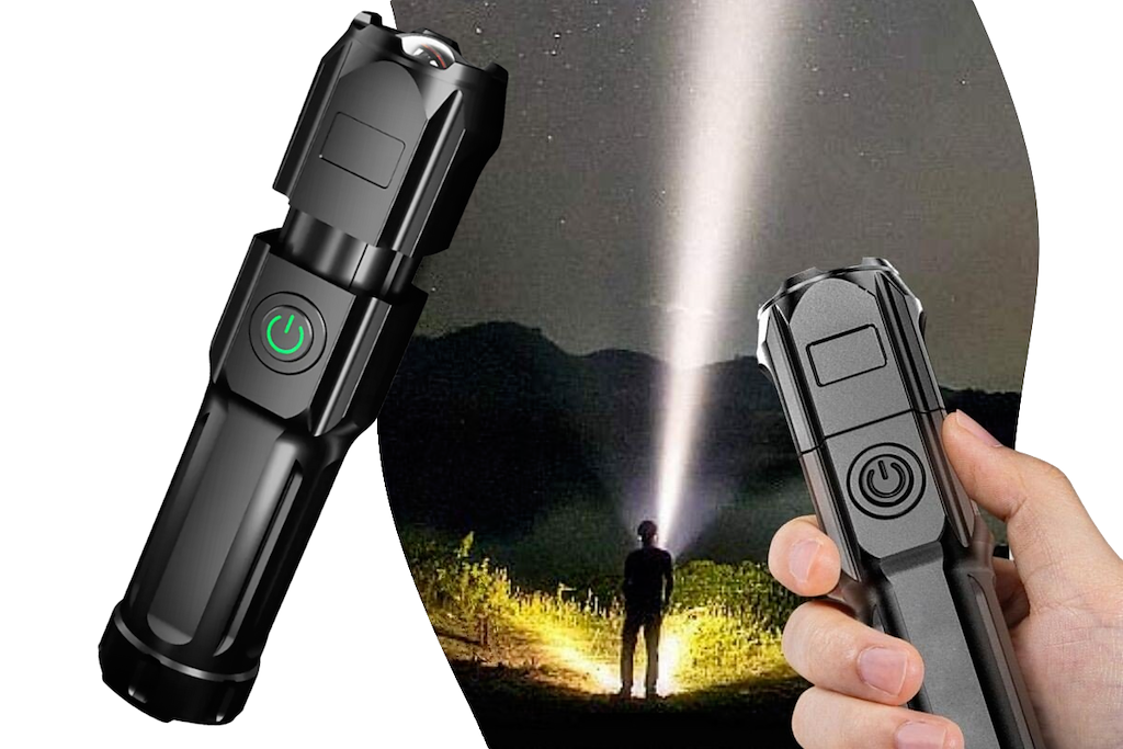 Ručna svetiljka NightFlash , USB punjenje, Xenon Ne propustite