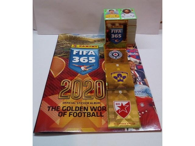 FIFA 365 2020 kompletan set sličica + album