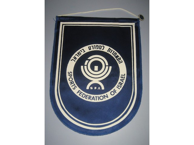 Izrael sportska federacija zastavica + značka