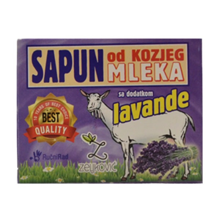 Sapun od kozjeg mleka - lavanda 70g