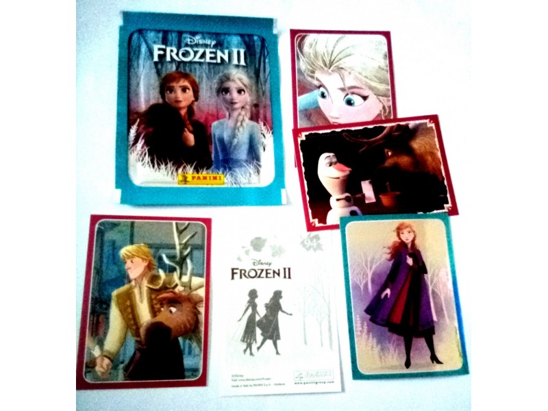 FROZEN II PANINI-Sličice na komad GLANC