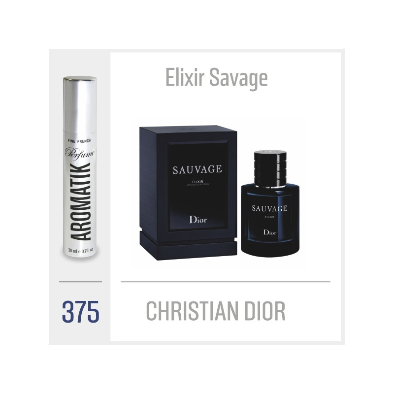 375 - CHRISTIAN DIOR - Elixir Savage