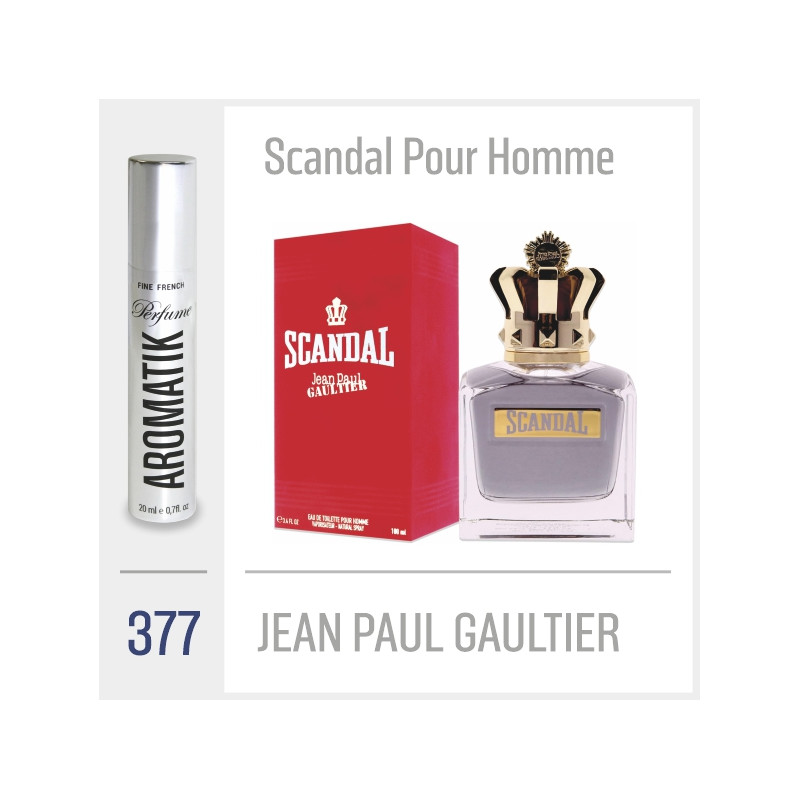 377 - JEAN PAUL GAULTIER - Scandal Pour Homme