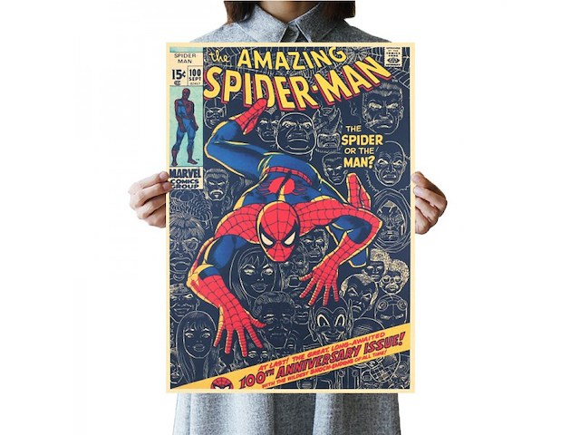 Poster kraft, Spiderman 51x36