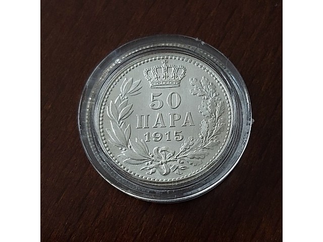 50 PARA 1915 srebro