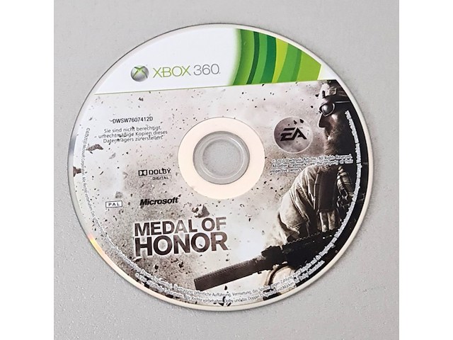 Medal of Honor   XBOX360 -samo disk-