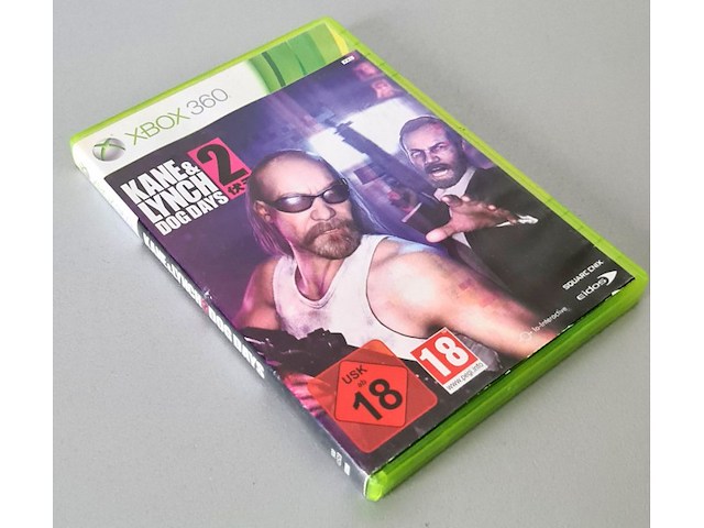 Kane &; Lynch 2 Dog Days   XBOX 360