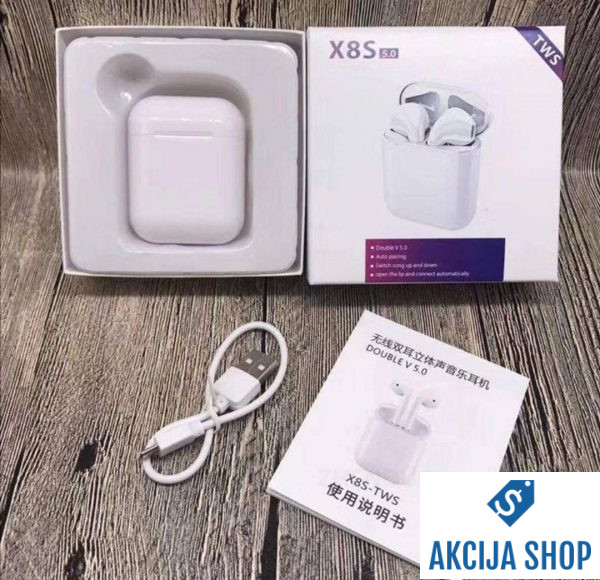 Bluetooth bežične slušalice TWS X8s – Bluetooth bežične slušalice TWS X8s