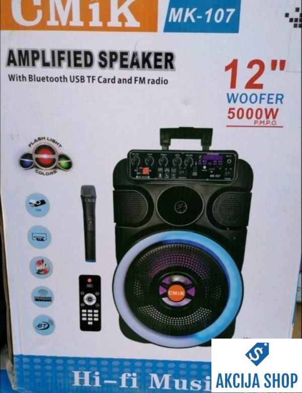 Bluetooth karaoke zvučnik Cmik Mk 107 – Bluetooth karaoke zvučnik Cmik Mk 107