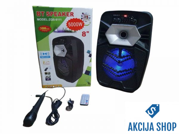 Bluetooth karaoke zvučnik ZQS 8111 – Bluetooth karaoke zvučnik ZQS 8111