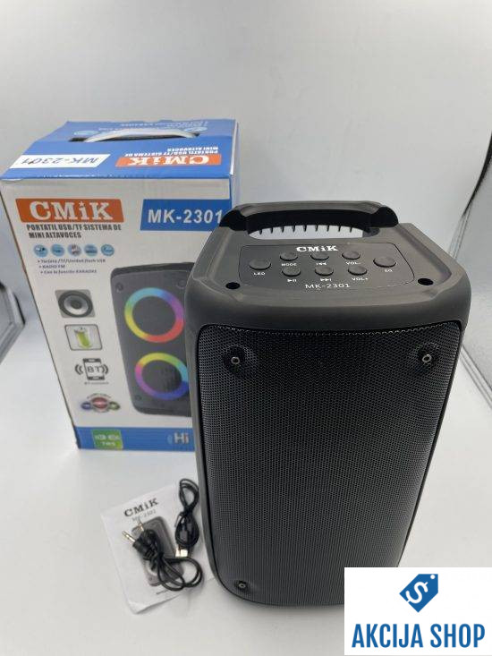 Bluetooth zvučnik model CMiK 2301 sa led svetlom-Bluetooth zvučnik model CMiK 2301 sa led svetlom – Bluetooth zvučnik model CMiK 2301 sa led svetlom-Bluetooth zvučnik model CMiK 2301 sa led svetlom