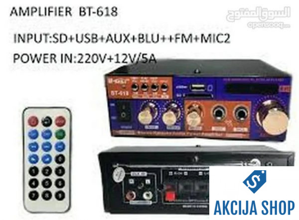 Digitalni stereo plejer sa blututom BT-618 – Digitalni stereo plejer sa blututom BT-618