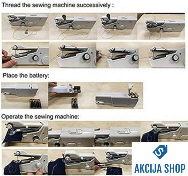 Bežična električna ručna mašinica za šivenje – Bežična električna ručna mašinica za šivenje