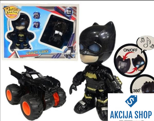 Batman metalni super heroji sa vozilom – Batman metalni super heroji sa vozilom