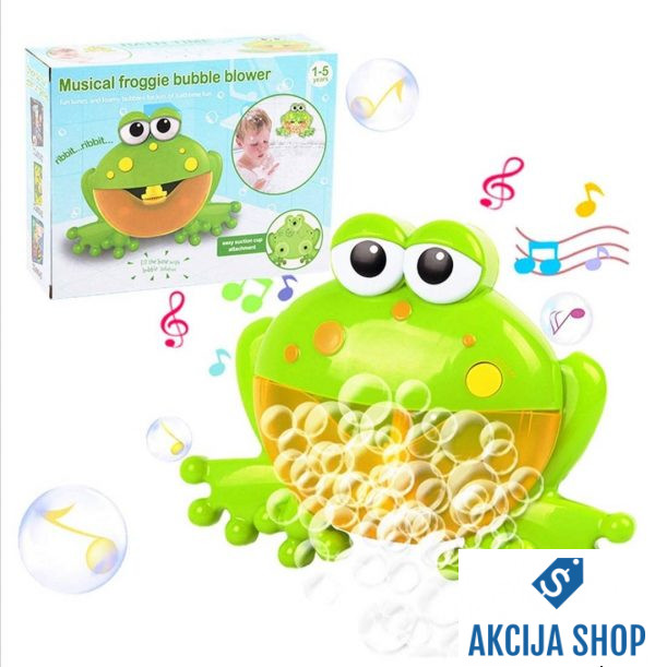 Bubble frog, žaba za kupanje koja izbacuje mehuriće – Bubble frog, žaba za kupanje koja izbacuje mehuriće