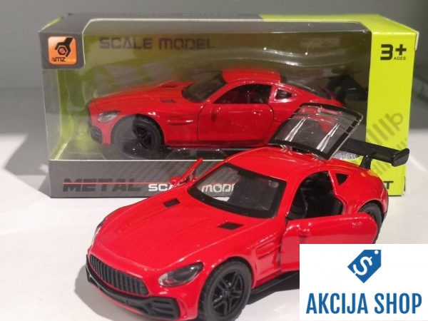 Metalni autići Mercedes AMG GT crven – Metalni autići Mercedes AMG GT crven